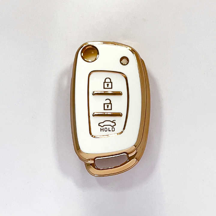 Made in China Gold Chrome Edge Soft TPU for hyundai Creta IX35 Elentra ...
