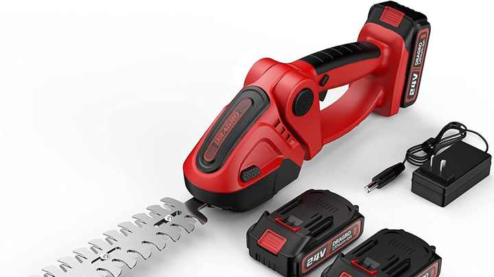 F.EASY.D Grass Shear & Hedge Trimmer 2 in 1 - Cordless Power