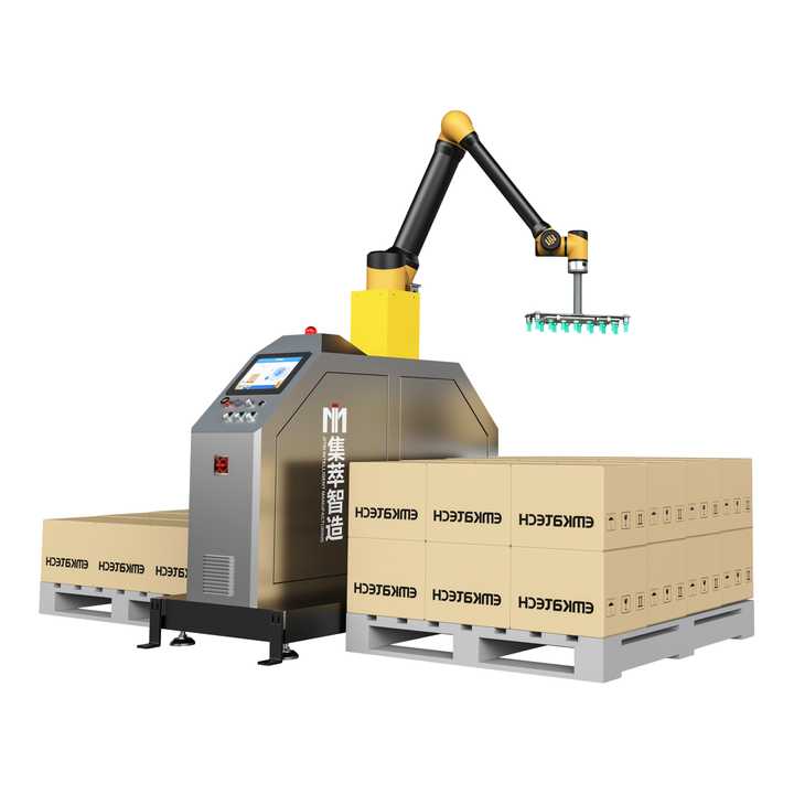 Fully Automatic Collaborative Cobot Palletizing Arm Machine with Factory Price for Industrial ...
