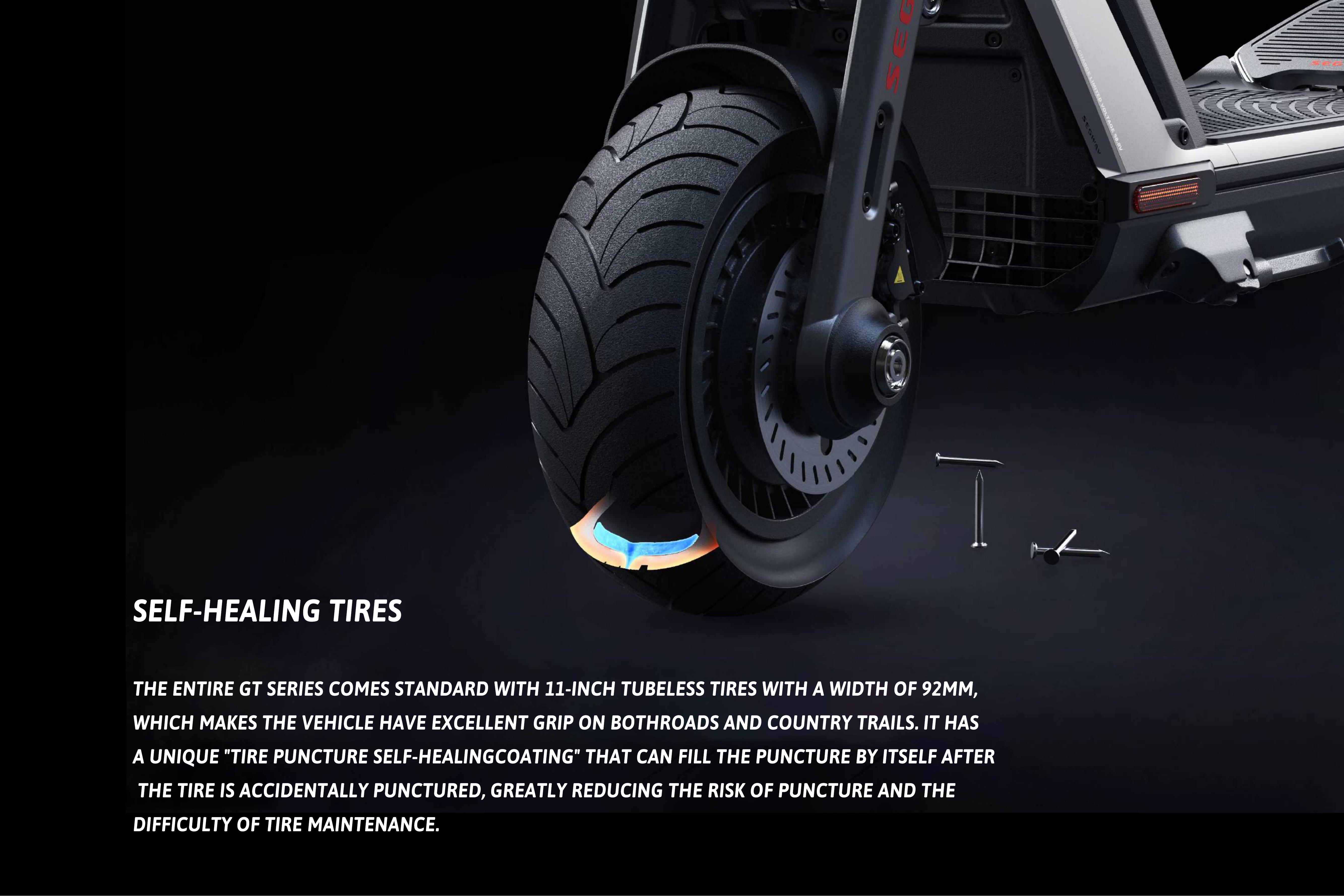 NINEBOT SEGWAY GT1 60KM/H SuperScooter Electric scooter - Kiwi ...