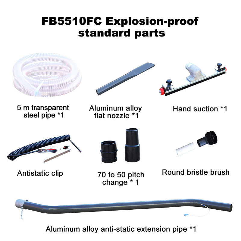 Intrinsically Safe 100L Explosion-Proof Electric Industrial Vacuum ...