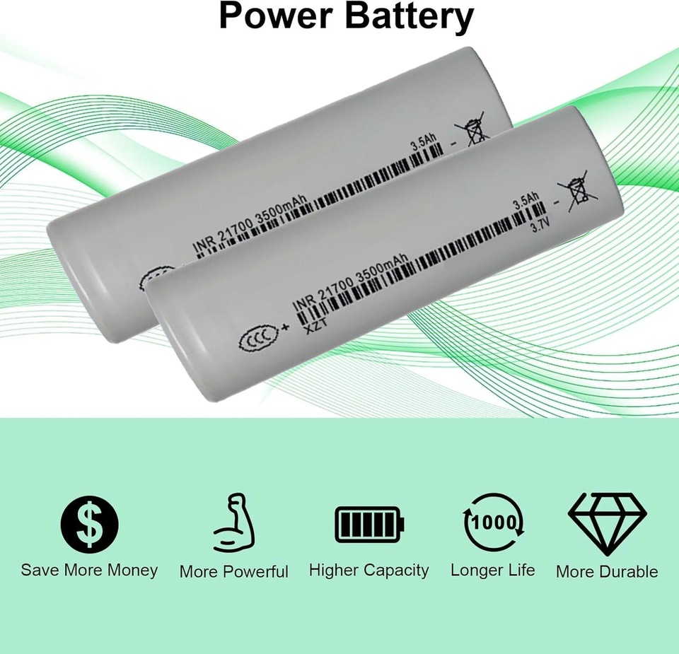 Versatile Application NCM 21700 Rechargeable Lithium Ion Battery ...