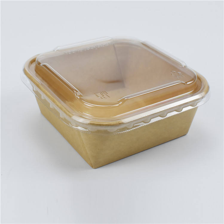 Samma SM7-SL500 Moisture-Proof Kraft Paper Rectangle Food Box with ...