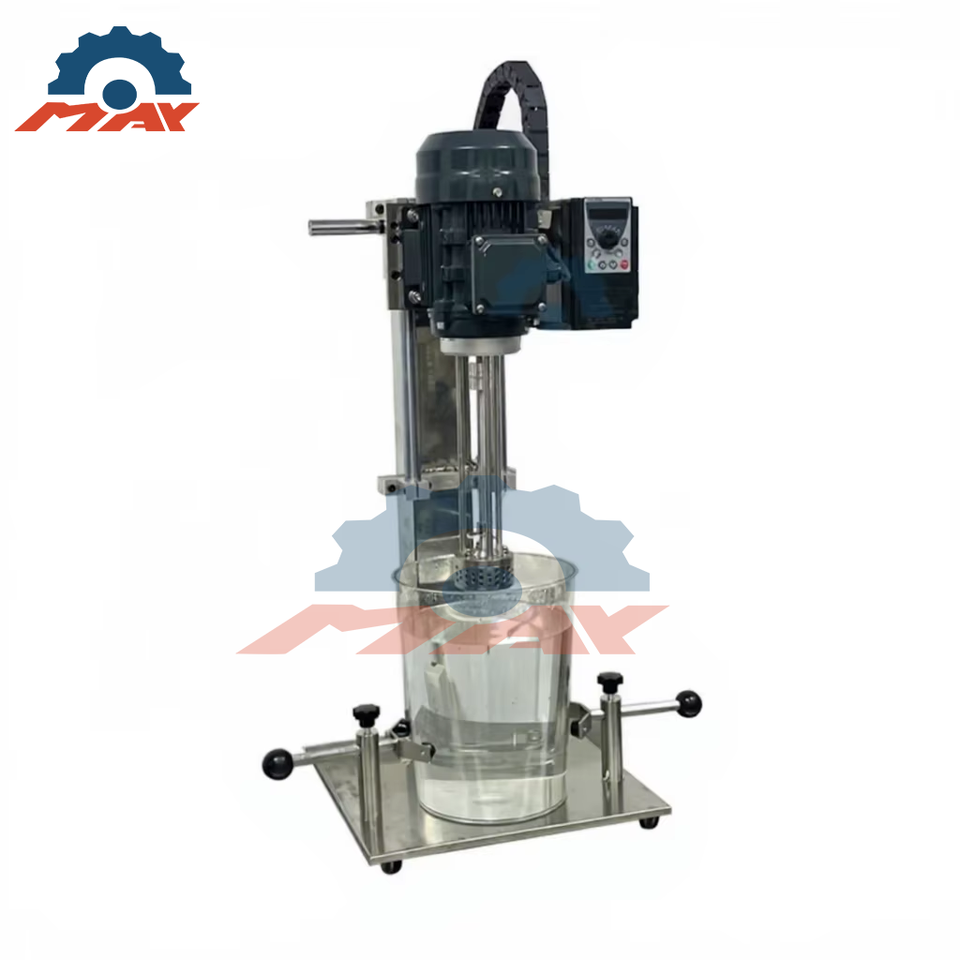 Manual Lifting Mixer 5L Lab High Shear Emulsifier Homogenizer for Cosmetic/Chemical/Food Small ...