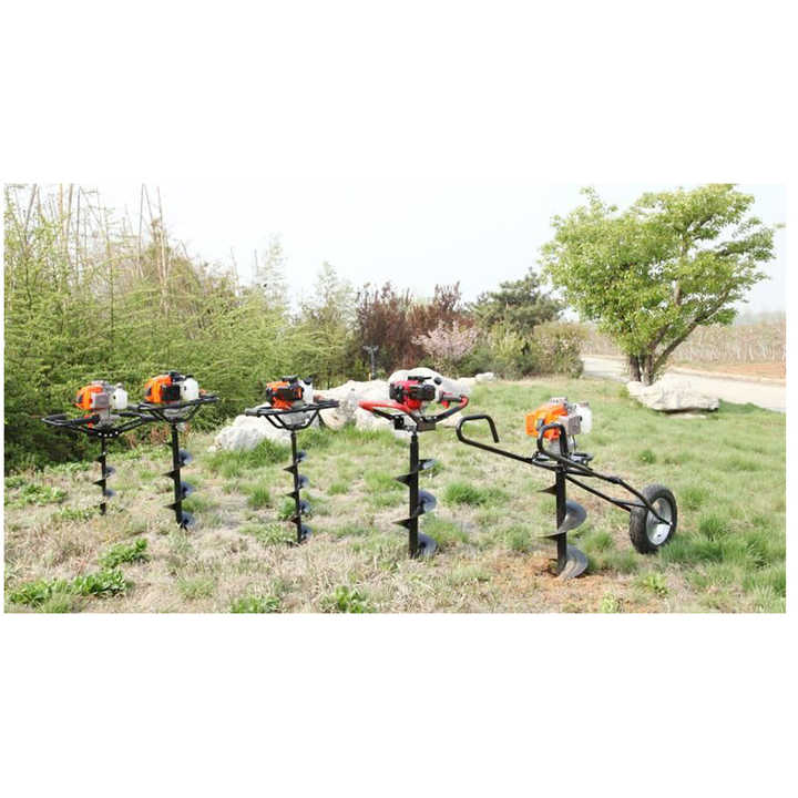 AG63-DC 63.3cc Hand Push Gasoline Earth Auger Post Hole Digger