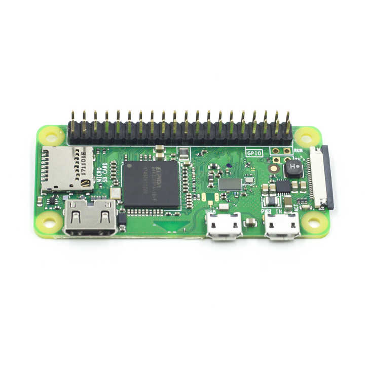 Raspberry Pi Zero W/WH with 40 PIN pre-soldered GPIO Headers with WIFI ...