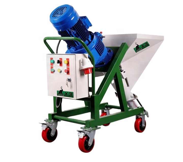 Portable Rotor Stator Pump for Mortar, Plaster Cementitious Materials l ...