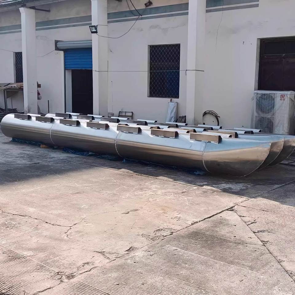 Customizable Size Aluminum Pontoon Tube Pontoons for Pontoon Boats DIY ...