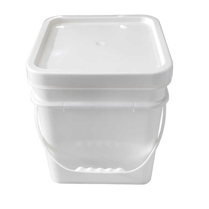 Food Grade Factory Wholesale 2L 5L 10L 20L 25L 5 Gallon Heavy Duty White Oil Paint Wash pp ...