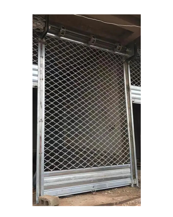 High Speed Exterior Modern Vertical House Mesh Rolling Shutter Door ...