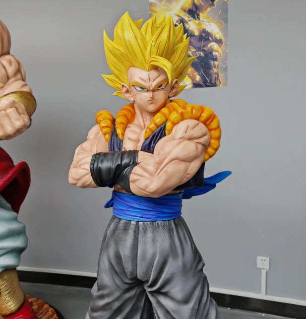 High-Quality Resin Anime Figure Statue Super Saiyan Fusion Warrior ...