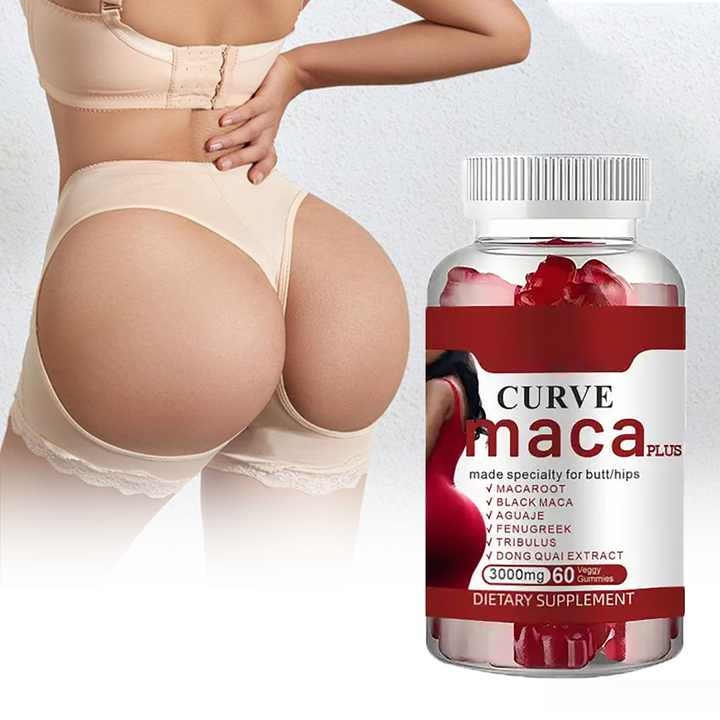 Custom Curve Maca Plus Gummy BBL Gummy Premium Feminine Balance Big Butt Booster and Hip ...