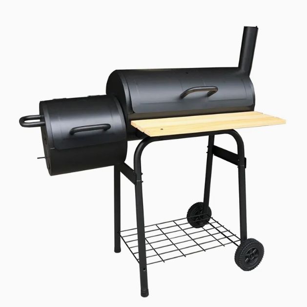 Camping Barrel Outdoor Charcoal BBQ Smoker with Cooking Grill| Alibaba.com