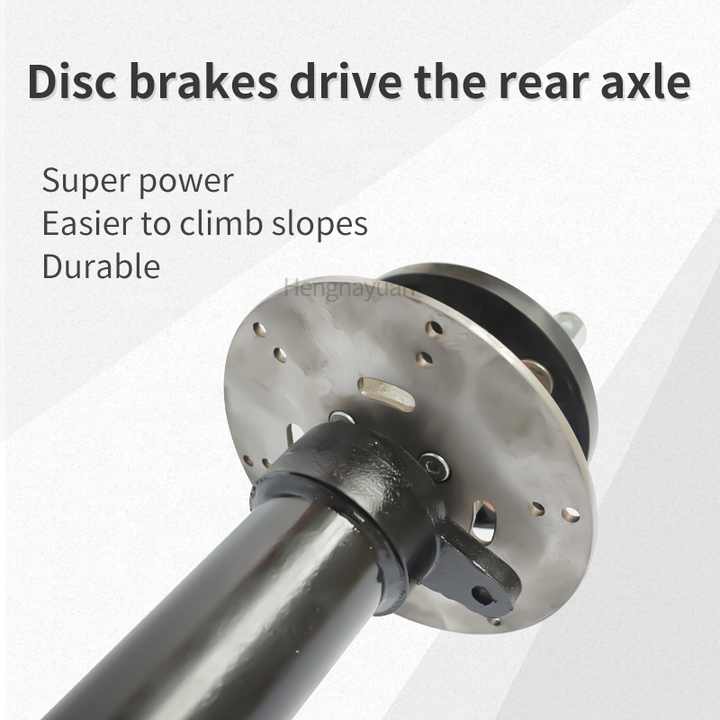 2200W Electric Rear Axle Disc Brake Kit for 3 Wheelers