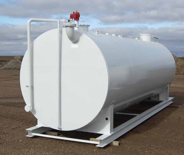 Portable Stainless Steel Diesel Fuel Tank Skid - 200L~100000L
