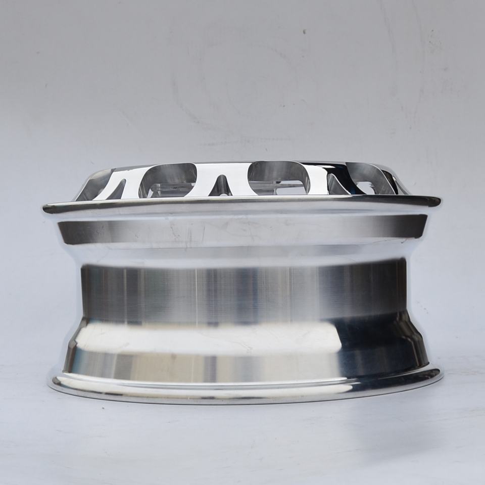 Custom Semi Truck Wheels 17.5x6..75 Bus Rims Forged Aluminum Wheels 17. ...