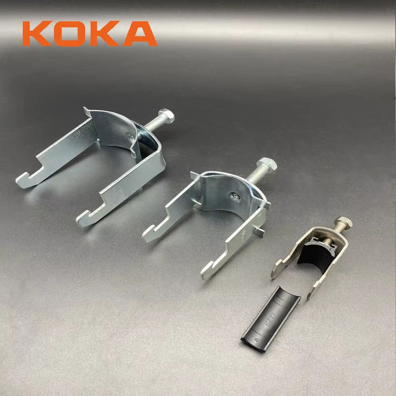 Factory Price Pvc Cable Clamp Galvanized Steel 1/2'' Strut Channel Rod ...