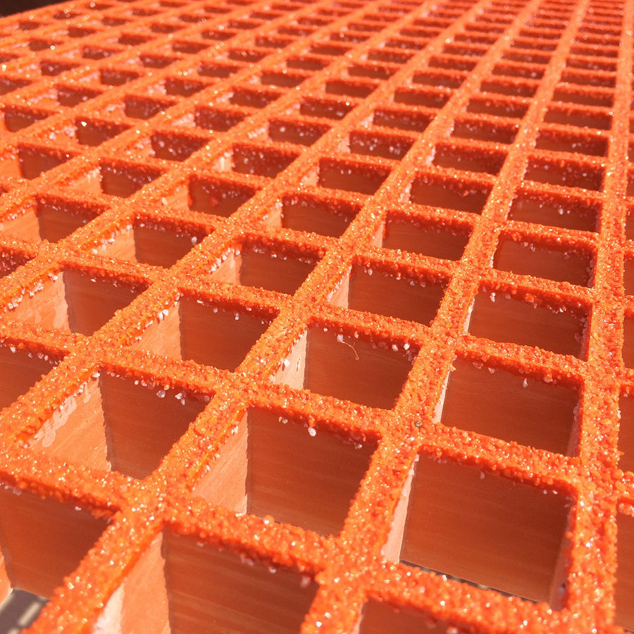 FRP Micro Mesh Grating with Bare-foot Friendly Grit Surface for Walkway ...