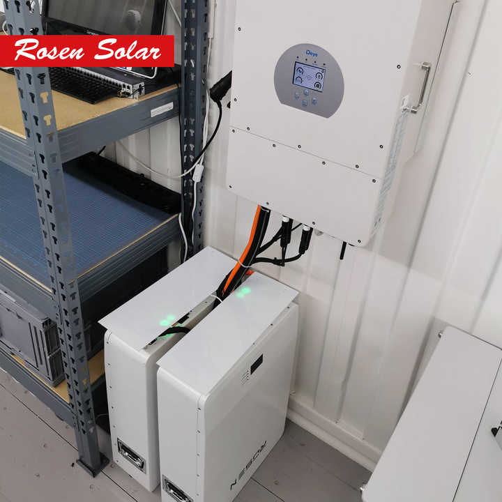 15KW Full Set Hybrid Solar Panel Kit with Lifepo4 Battery Backup and Expandable Parallel Design ...