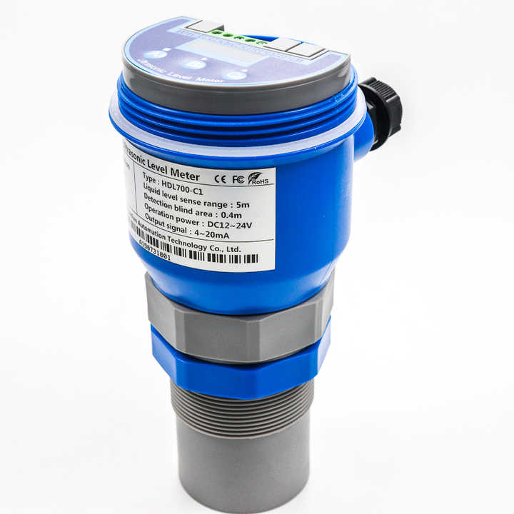 5m Ultrasonic Level Gauge for River Water Tank Monitoring