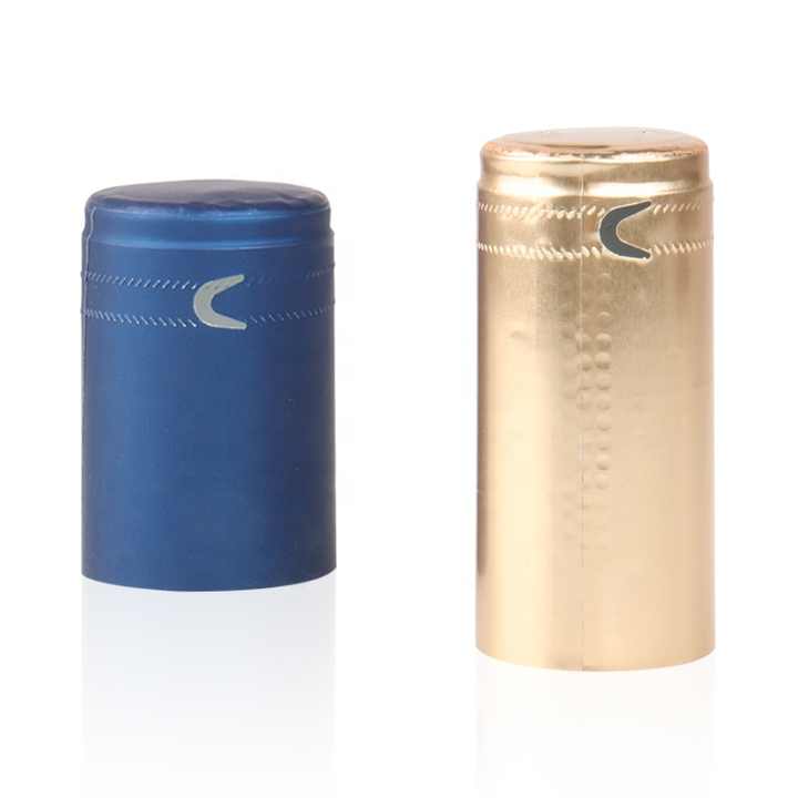 Wholesale Aluminum Wine Bottle Capsules with Tear Stripe