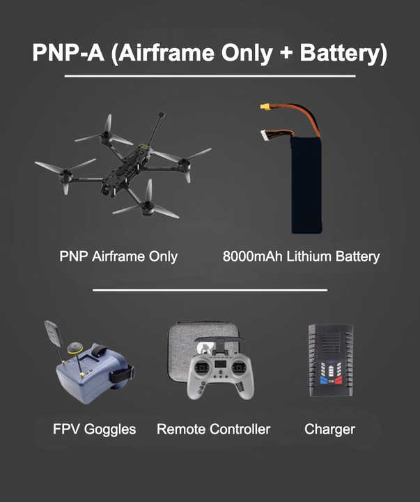 FPV Drone Kit Set - Long Range 20km Racing Drones