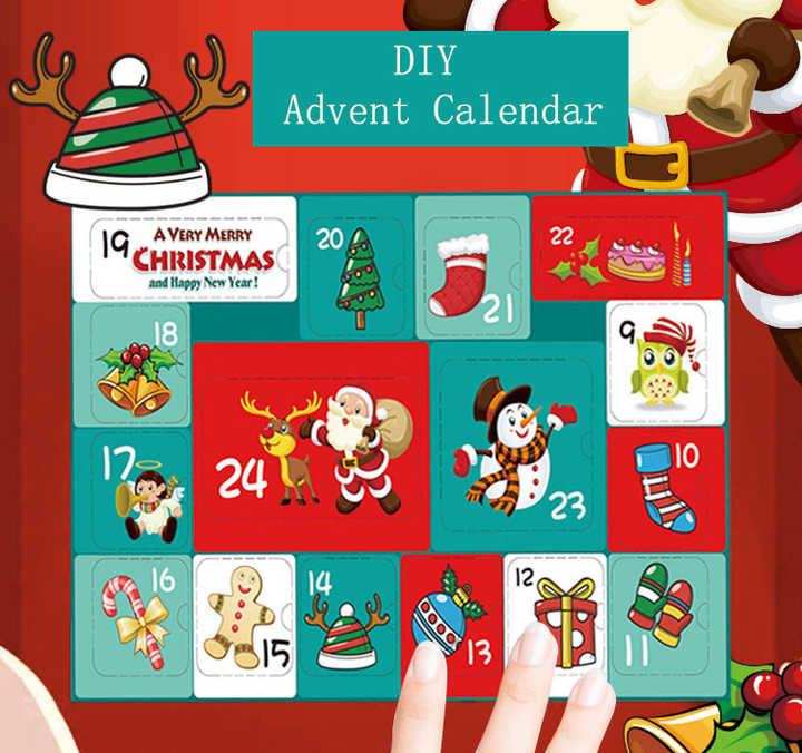 Christmas Blind Box - 24 Day Countdown DIY Mystery Gifts