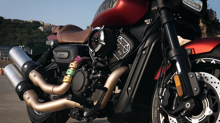 Retro Classic 400cc Motorcycle - Vintage Style Gasoline Bike for Sale ...