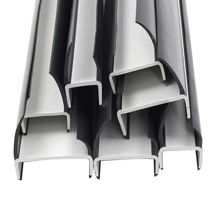 H-shaped EPDM Hard Rubber Seal Strips Container Door Refrigerator Edge ...