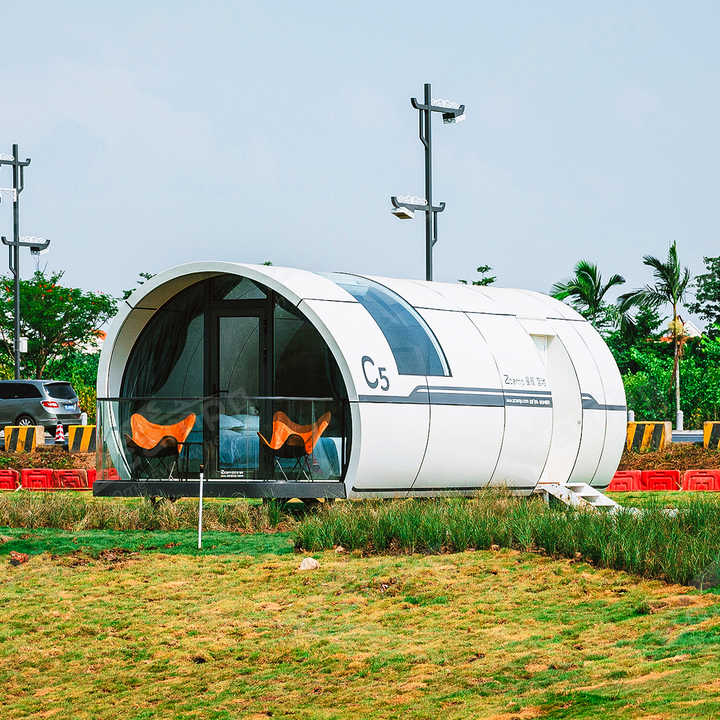 Zcamp Extendable House Flat Pack Mobile Capsule Houses Ready Made House ...