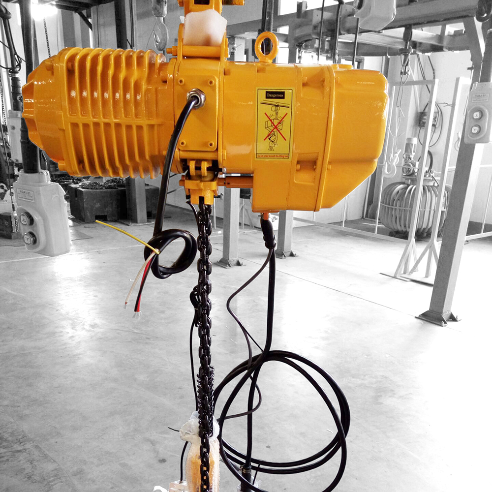 Electric Chain Hoist 0.5Ton - High Quality Steel Cable Lifting