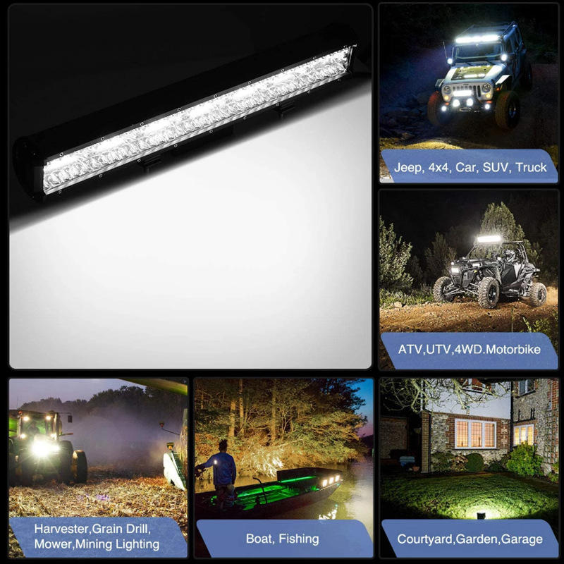 4-32 Inch Off Road LED Light Bar 12V 24V Combo LED Light Bar/Work Light ...