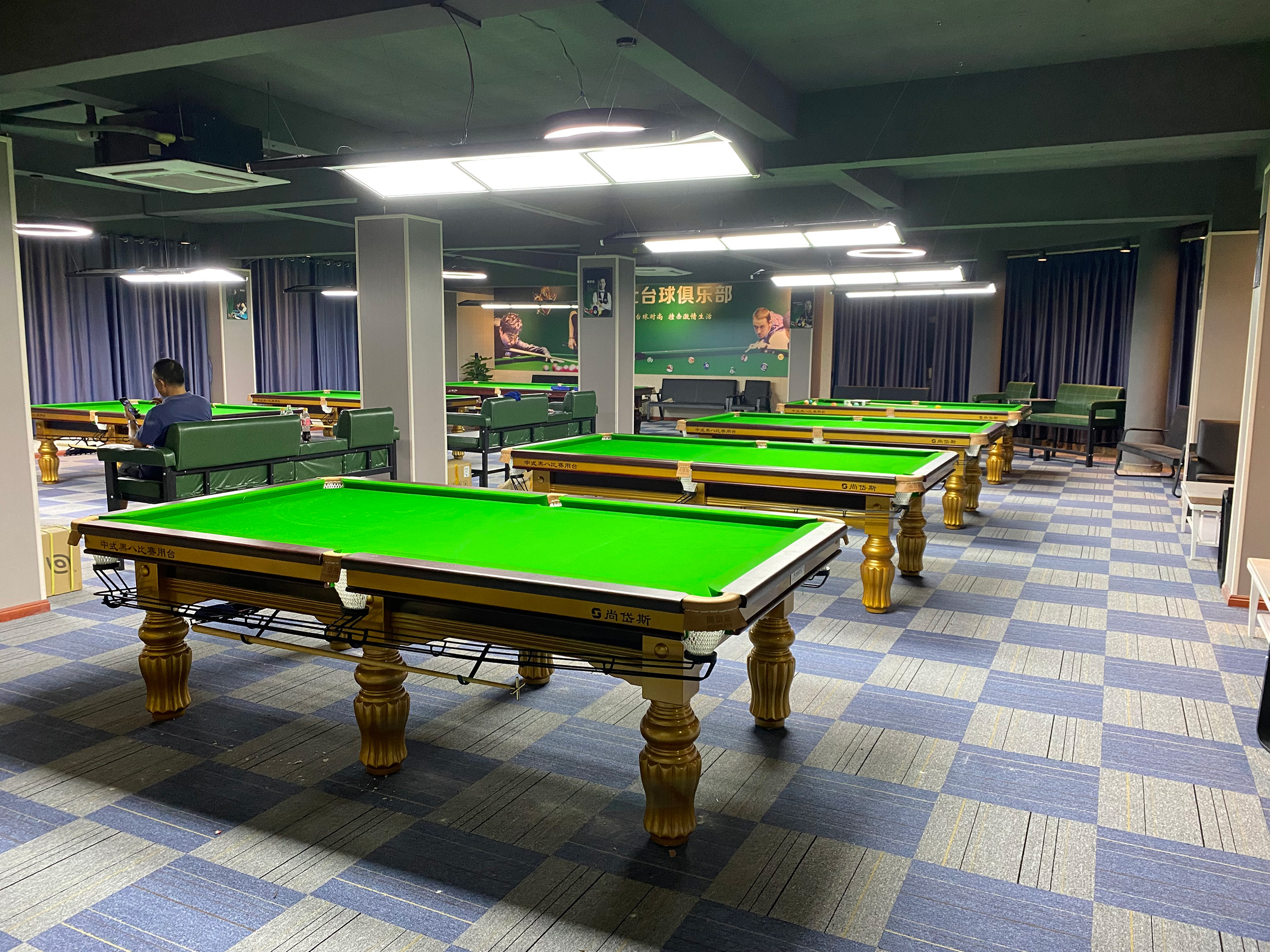 Sandra Orlow 10ft Outdoor Billiard Table - Complete Set for Snooker ...