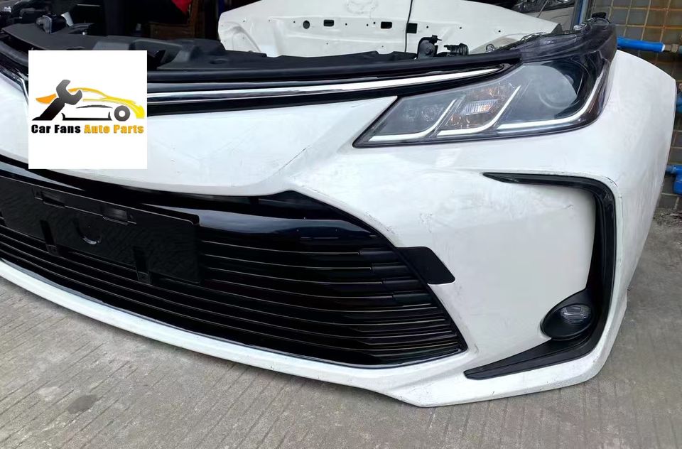 Used Original Auto Car Bodykit for Toyota Corolla Nose Cut Front Bumper ...