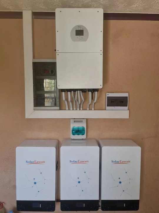 Hybrid Solar System Complete Kit with Deye Inverter Home Spot Goods 5kw ...