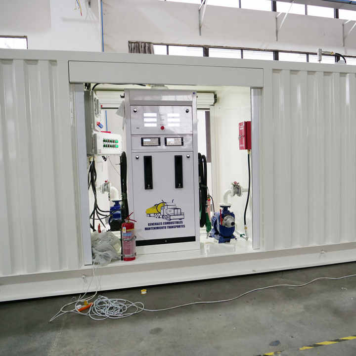 Bluesky Mobile Container Station 50000L 40 Feet ISO Container Station ...