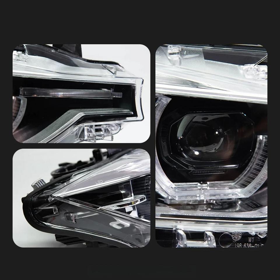 HETOP F30 Headlights 2013-2019 Dual Color Upgrade for BMW