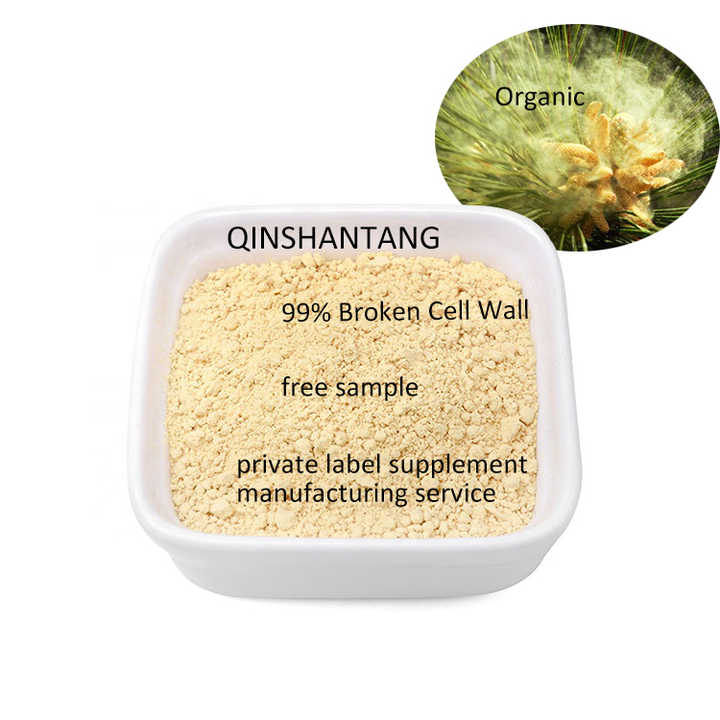 QINSHANTANG Organic Yellow Pine Pollen Extract Powder