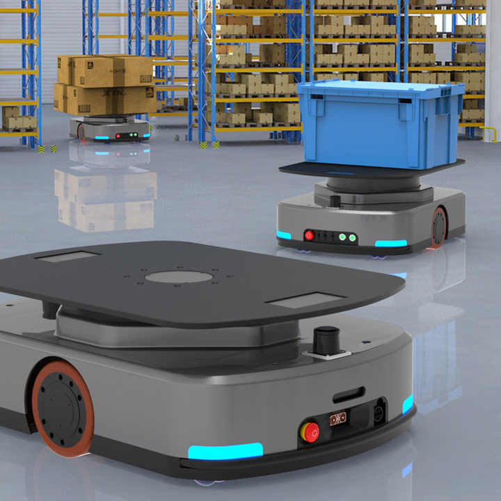 Factory Warehouse Intelligent Carrying ROBOT Platform AMR Robot AGV ...