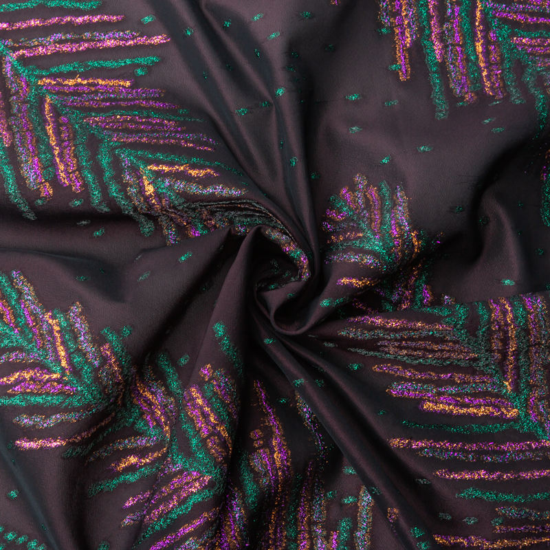 KEER Factory Custom Wholesale TDJG1440N Colorful Lurex Shiny Pattern ...