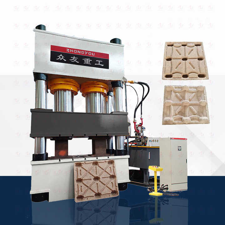 Sawdust Pallet Wooden Pallet Press Machine Wood Chip Pallet Making ...