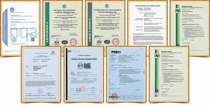 R290 115V 60Hz Compressor Horizontal Compressor for Roof Top Mounted ...