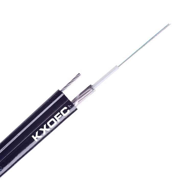 Outdoor Aerial GYXTC8Y 12 Core Fiber Optic Cable Figure 8 Fiber Cable ...