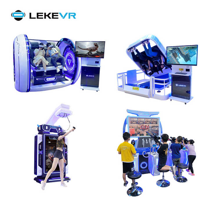 LEKE VR Kids Indoor Playground - 9D Virtual Reality Gaming