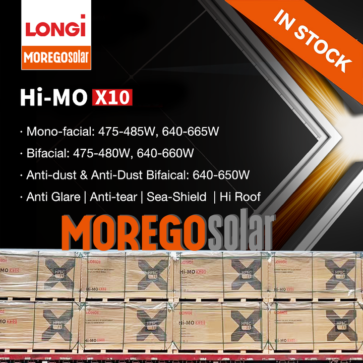Longi Hi-MO X10 Guardian Anti-Glare Design PV Module Panel 670w 665w ...