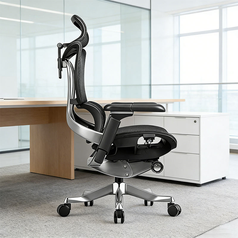 Ergonomic Mesh Executive Office Chair Height Adjustment 3D Adjustable ...