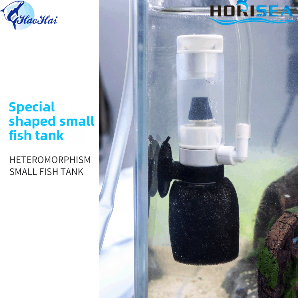 Mini Aquarium Fish Tank Water Fairy Filter Bubble Stone Biochemical ...