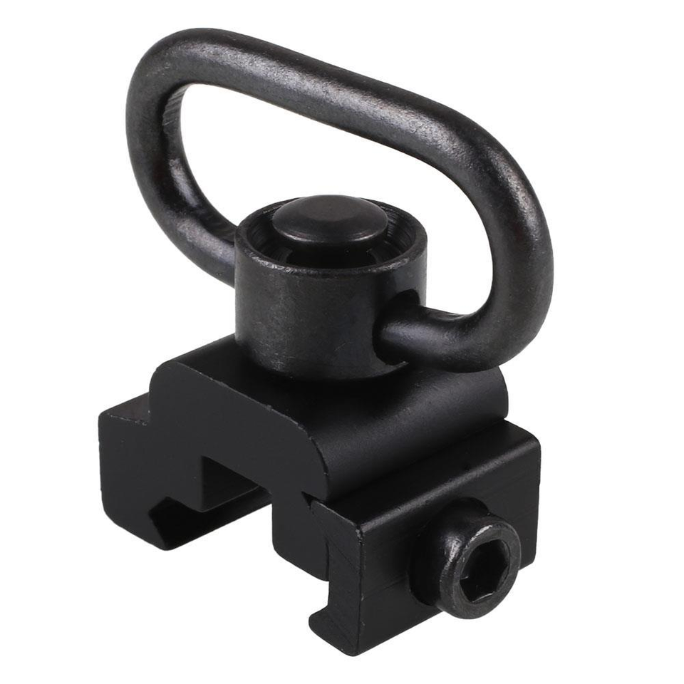 Qd Sling Swivel Mount 1" Heavy Duty D-loop Sling Swivels Quick Detach ...
