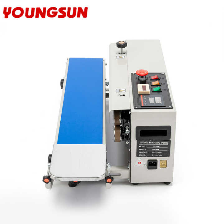 YOUNGSUN Cheap Price Semi Heat Plastic Bag Continuous Mechanical Seal ...