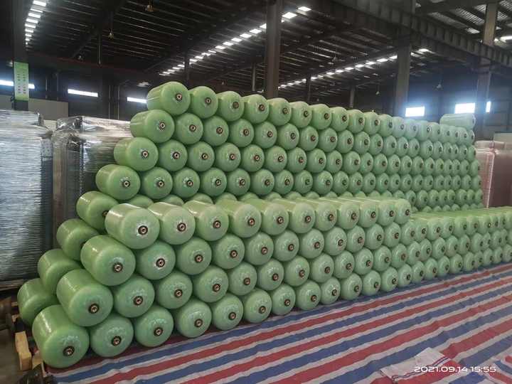 10kg Fiberglass Composite lpg Propane Gas Cylinder Composite Material ...